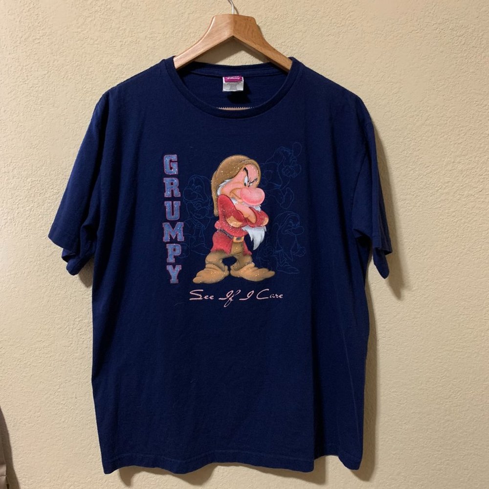 Vintage Disney Snowwhite Seven Dwarfs Grumpy Shirt - Gem